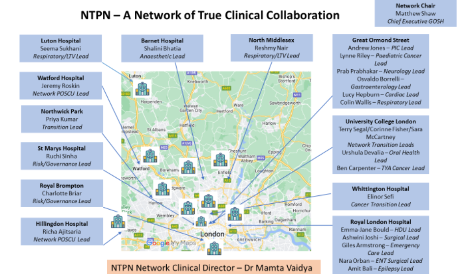Clinical Leadership - North Thames Paediatric Network