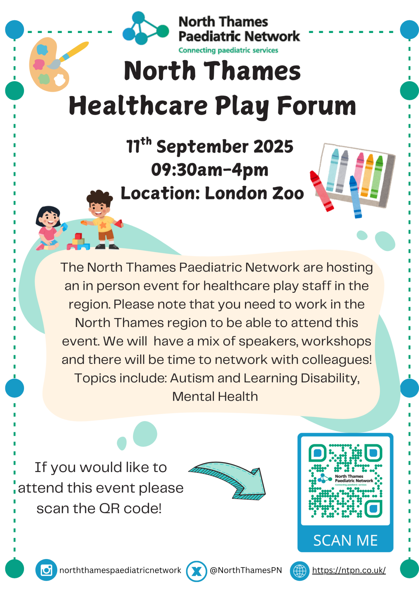 Healthcare Play - North Thames Paediatric Network