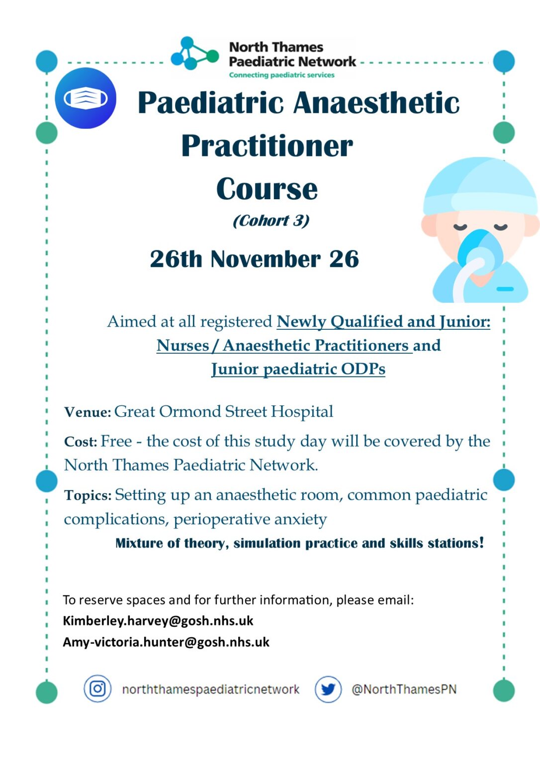 Courses and Study Days - North Thames Paediatric Network