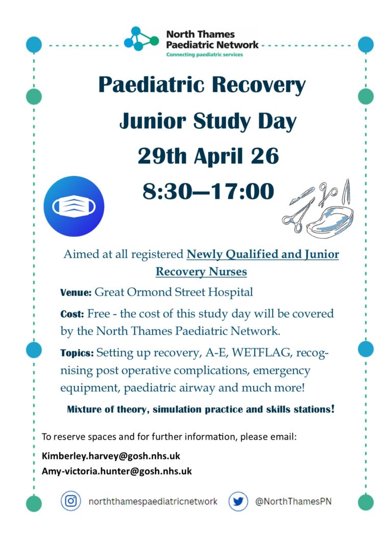 Courses and Study Days - North Thames Paediatric Network